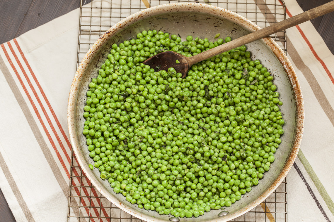 Minted Springtime Peas